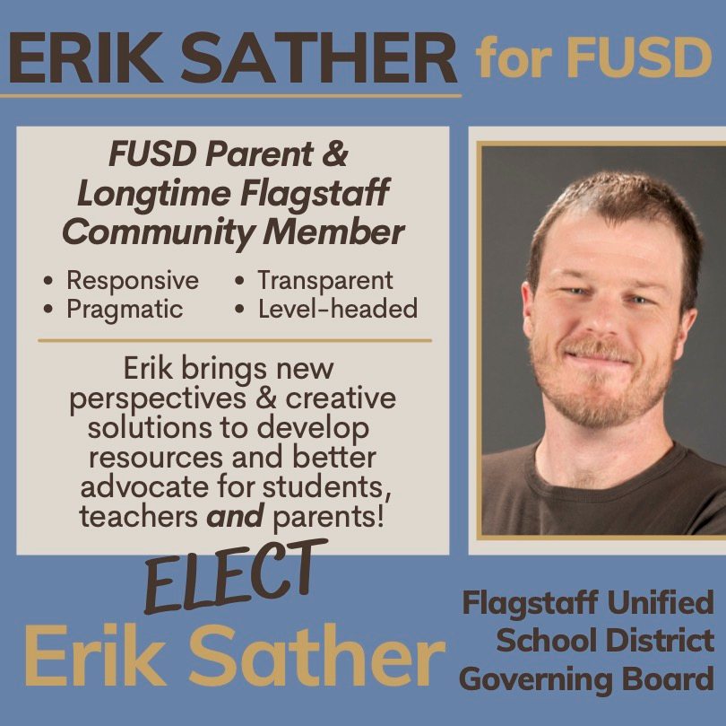 Erik Sather for FUSD Schol Board – At a time when everyone is talking ...